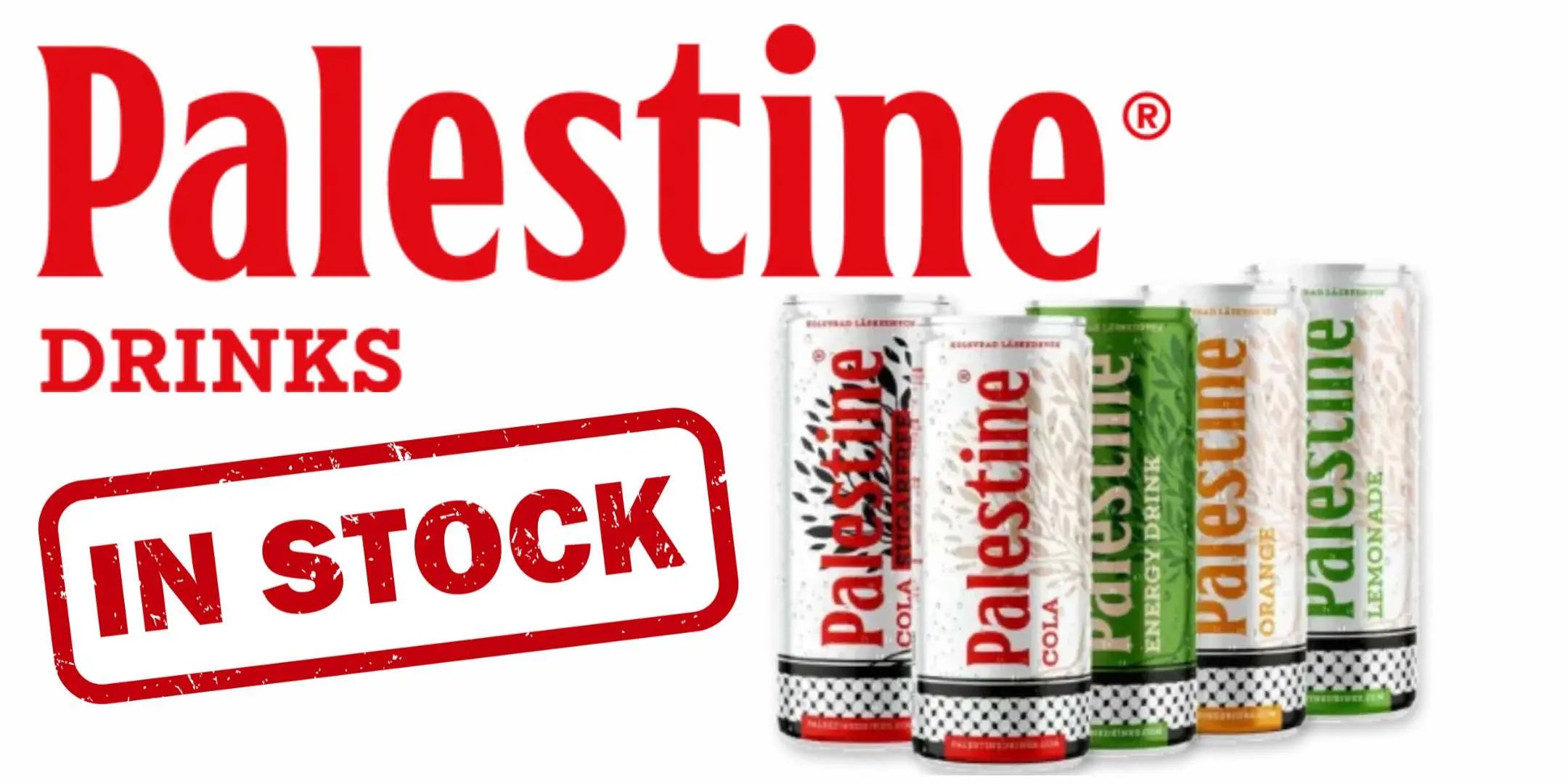 Palestine Drinks – Smaker med stolthet hos Butikkom