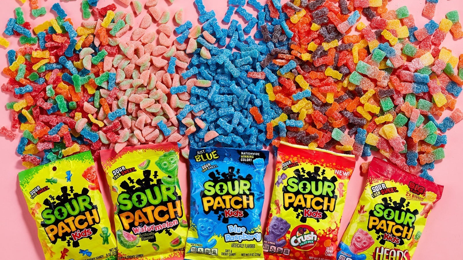 Köp Sour Patch Kids produkter från Butikkom - Blixtsnabb leverans