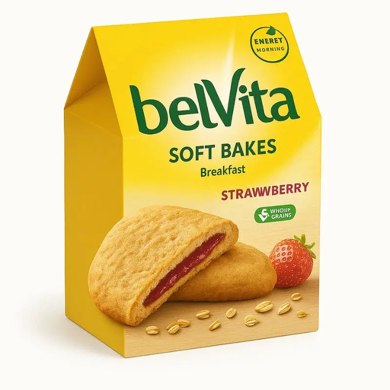 Köp BelVita Breakfast Soft Bakes Strawberry 250g online från lagerhylla ...