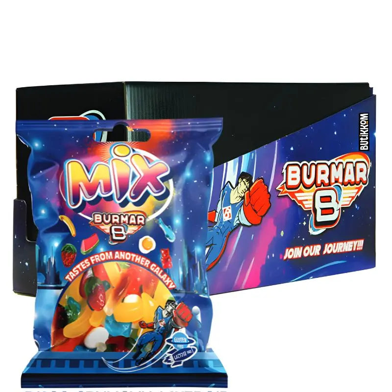 Burmar Shiny Mini Mix 14 x 100g – Halal Godis | Butikkom