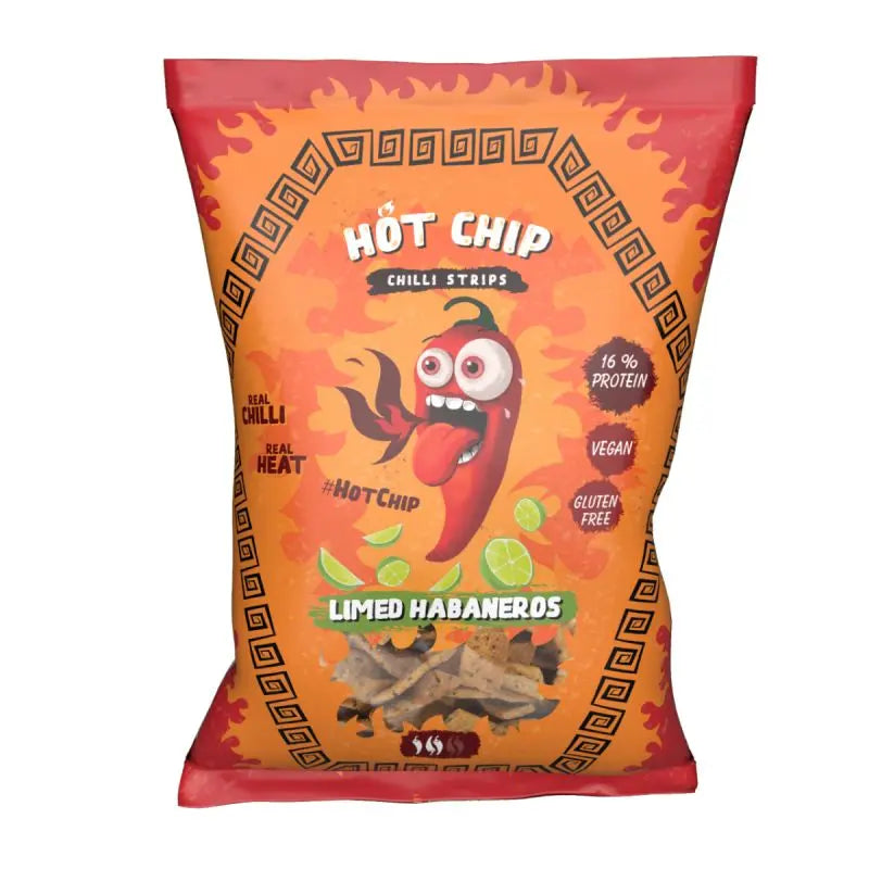 Köp HOT CHIP CHILLI STRIPS Limed Habaneros 80g online – Butikkom
