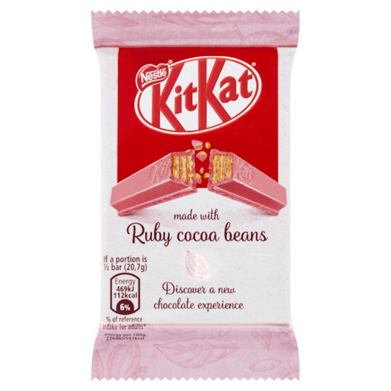 Köp KitKat Ruby cocoa beans 41,5g online från lagerhylla | Butikkom
