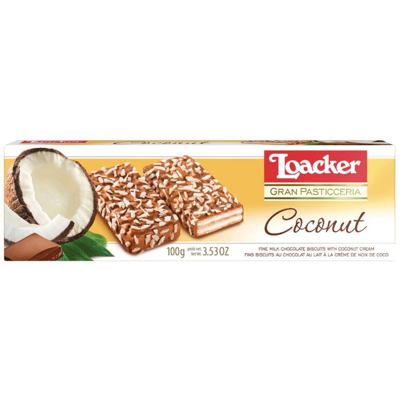 Köp Loacker Gran Pasticceria Coconut 100g online – Butikkom