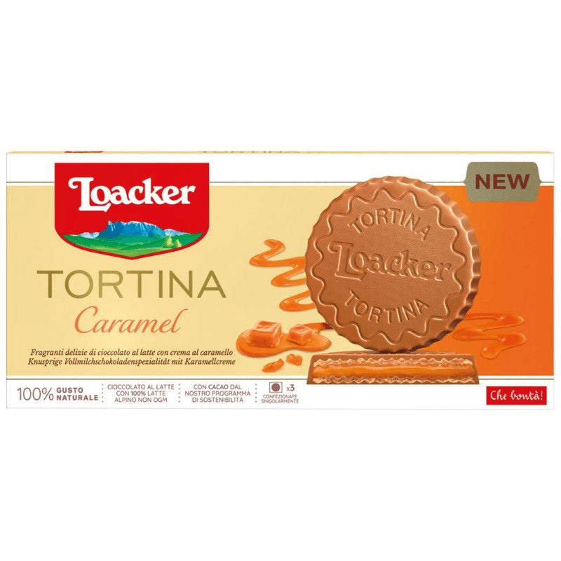 Köp Loacker Tortina Caramel 63g online från lagerhylla | Butikkom