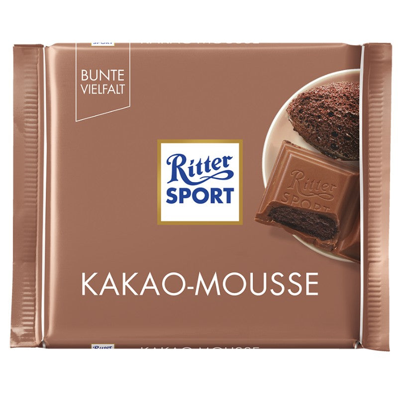 Köp Ritter Sport Kakao-Mousse 100g online från lagerhylla | Butikkom